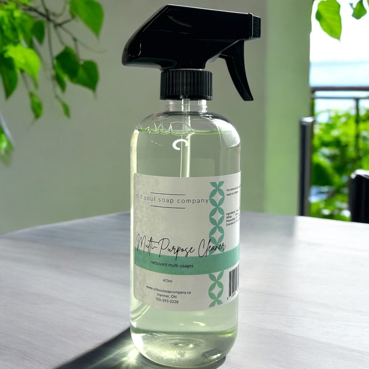 Multi Purpose Cleaner | Fresh Lemon Scent, Natural & Eco-Friendly – Old Soul Soap Company Inc