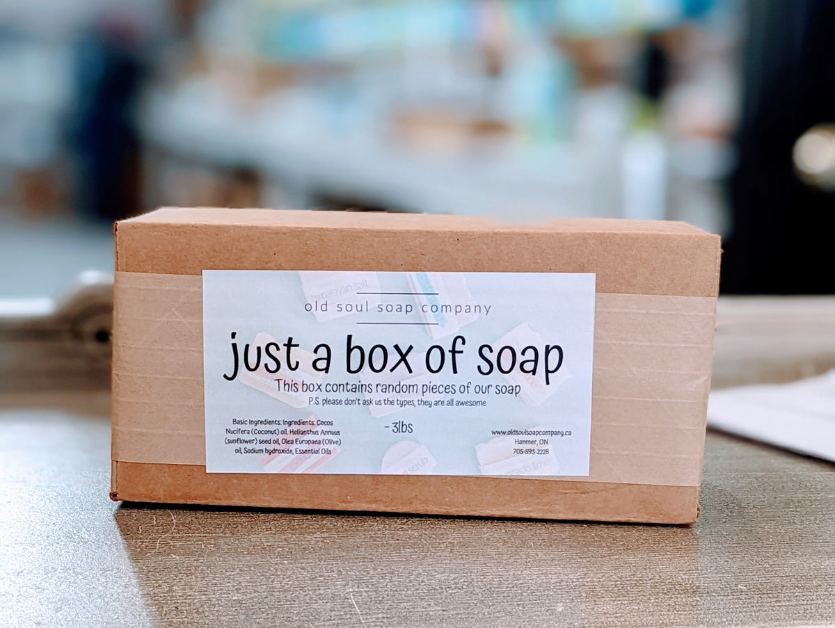 box of soap-Box of Soap-Old Soul Soap Company Inc