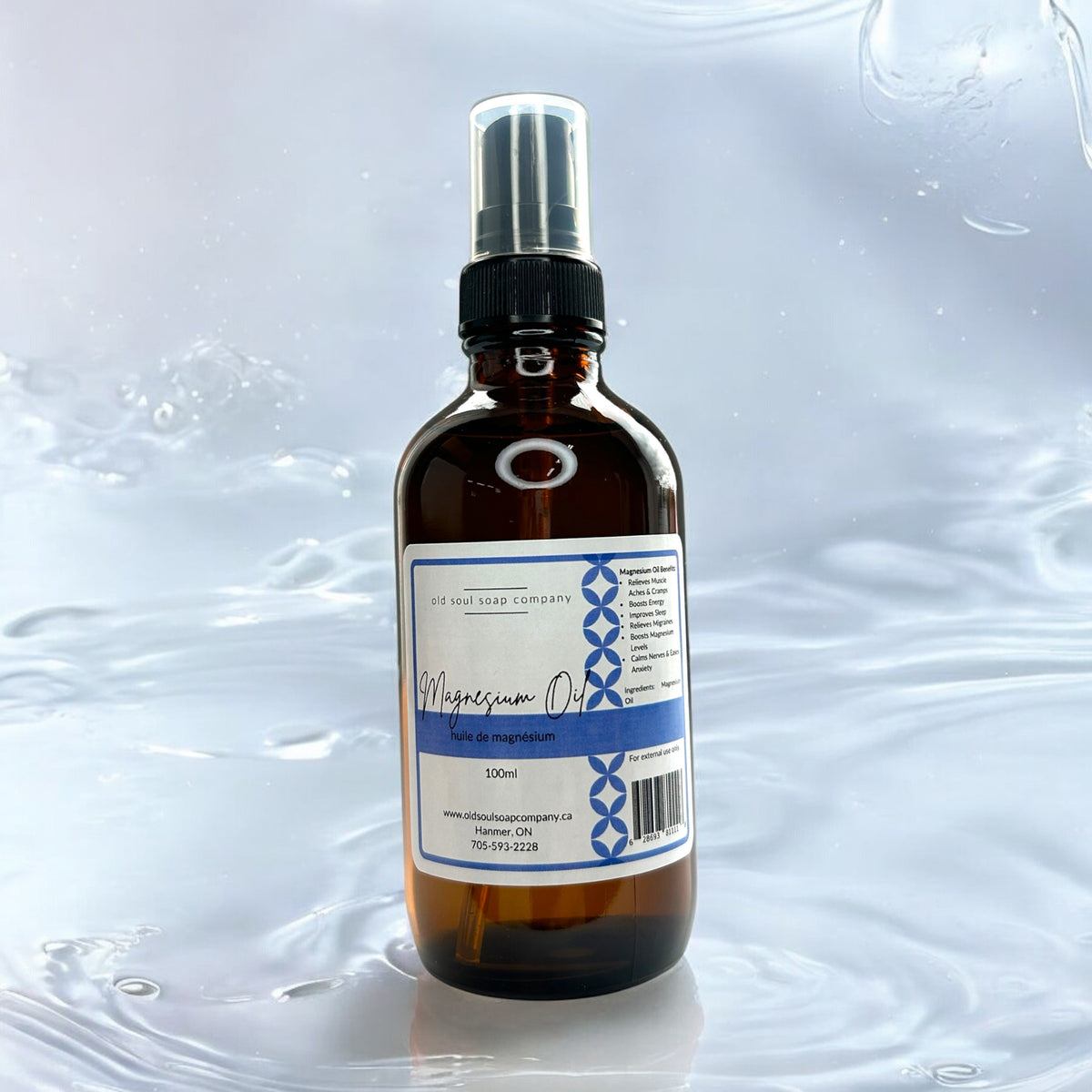 Pure Magnesium Oil | Natural Relief for Muscles, Sleep & Stress – Old ...